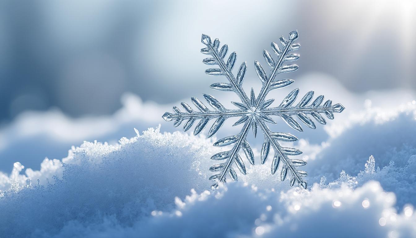 Dessinez Facilement de Superbes Flocons de Neige