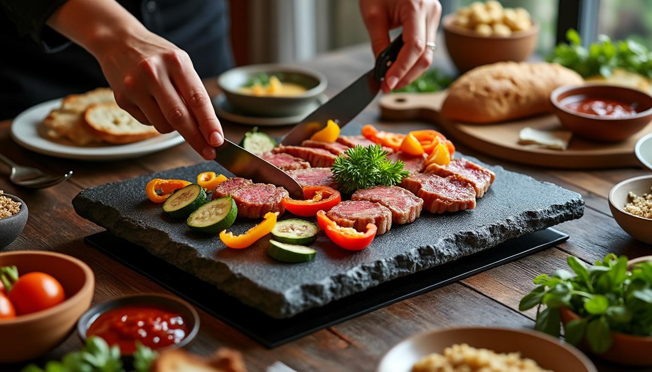 Accompagner la pierrade : astuces pour des repas inoubliables