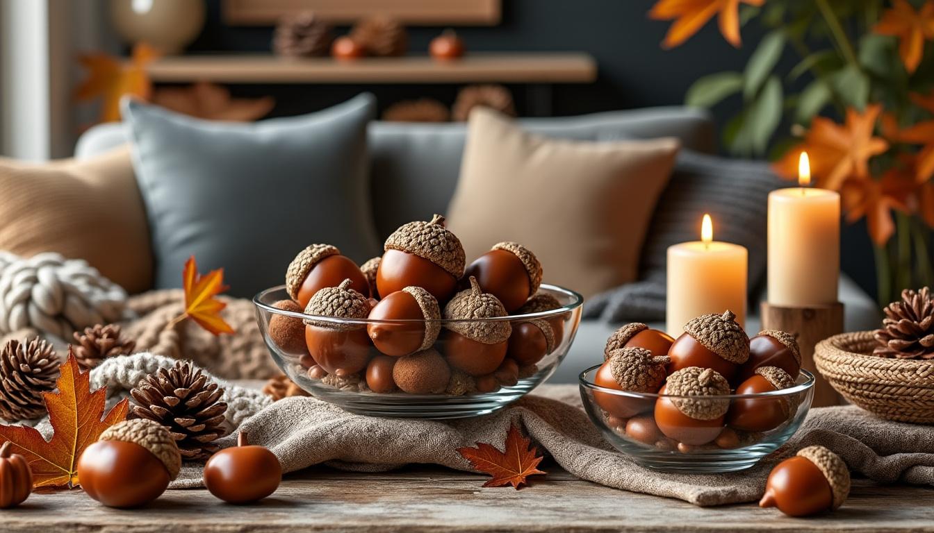 Glands de chêne : 7 idées déco tendance pour votre maison