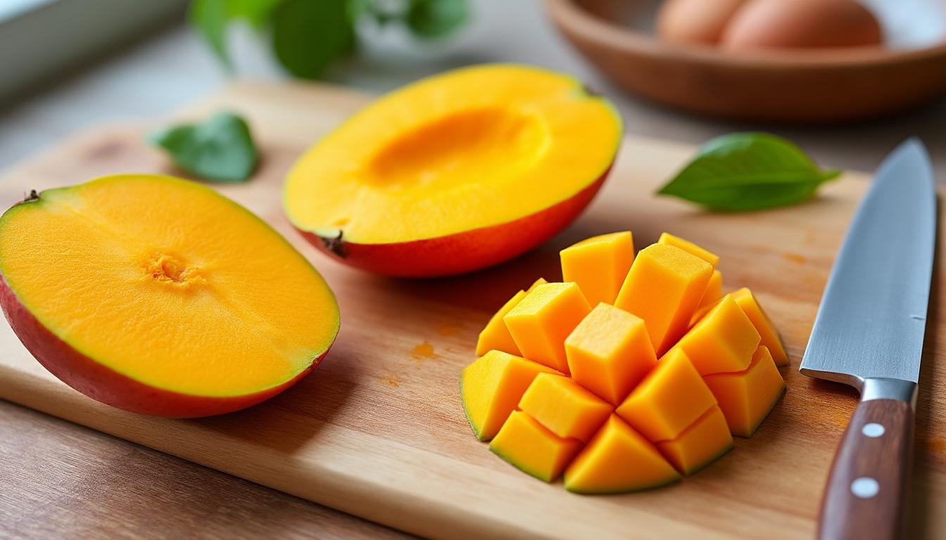 Découper et préparer la mangue : guide facile à la maison