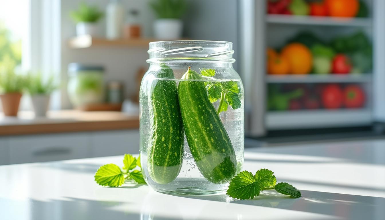 Astuce fraîcheur : garder le concombre plus longtemps